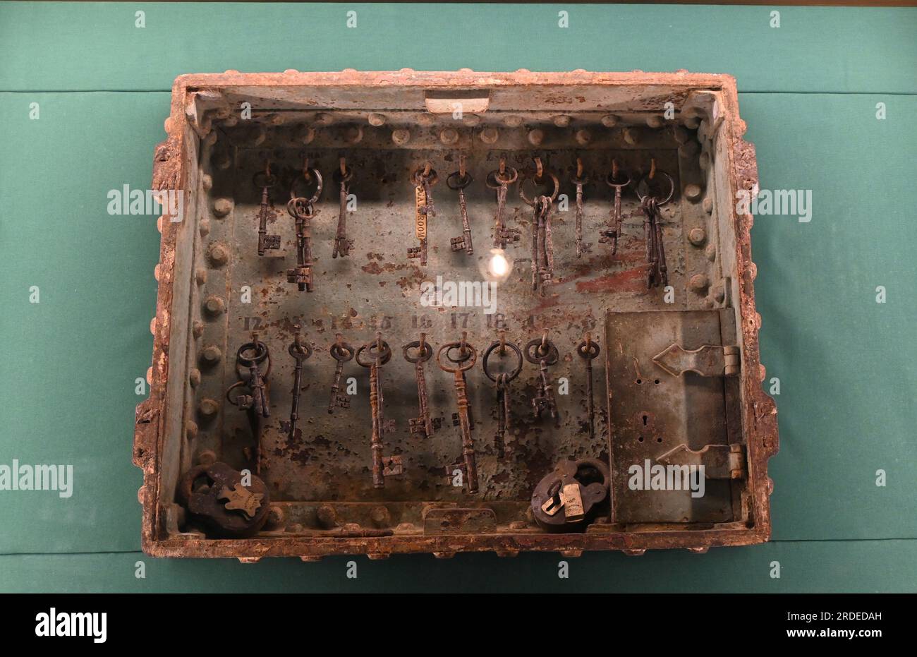 Old jail keys hi-res stock photography and images - Alamy