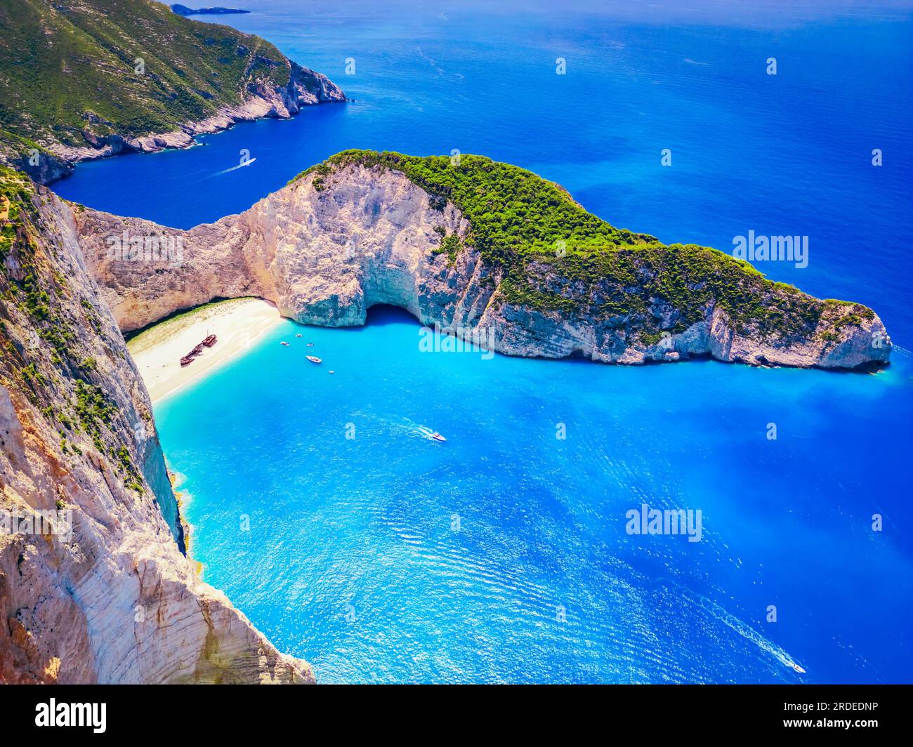 Zakynthos shipwreck beach hi-res stock photography and images - Alamy