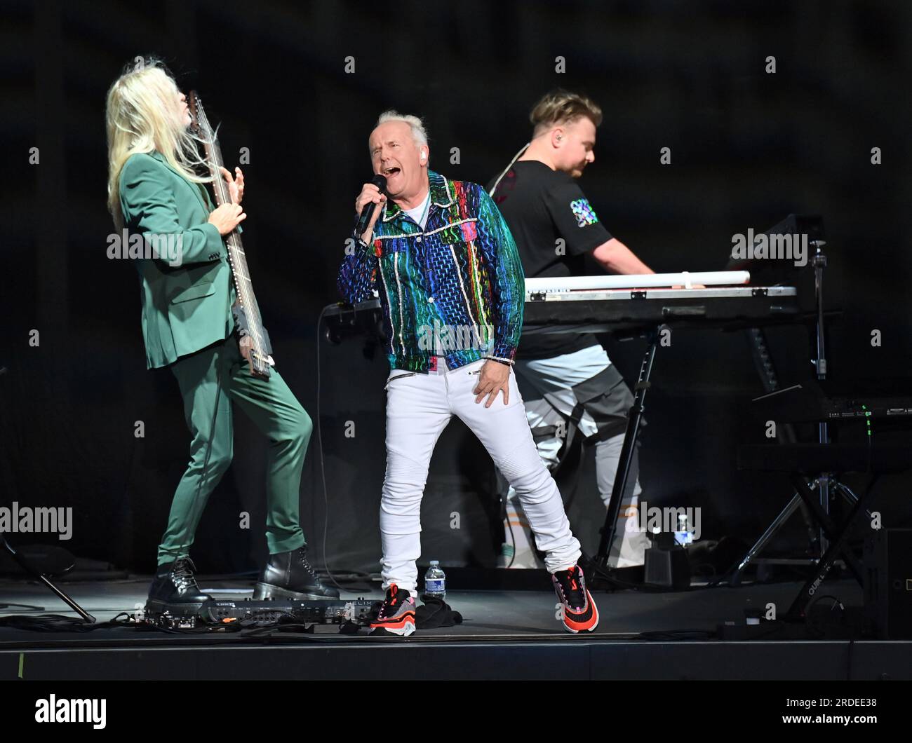 Nashville, USA. 20th July, 2023. Howard Jones in concert on ‘The ...
