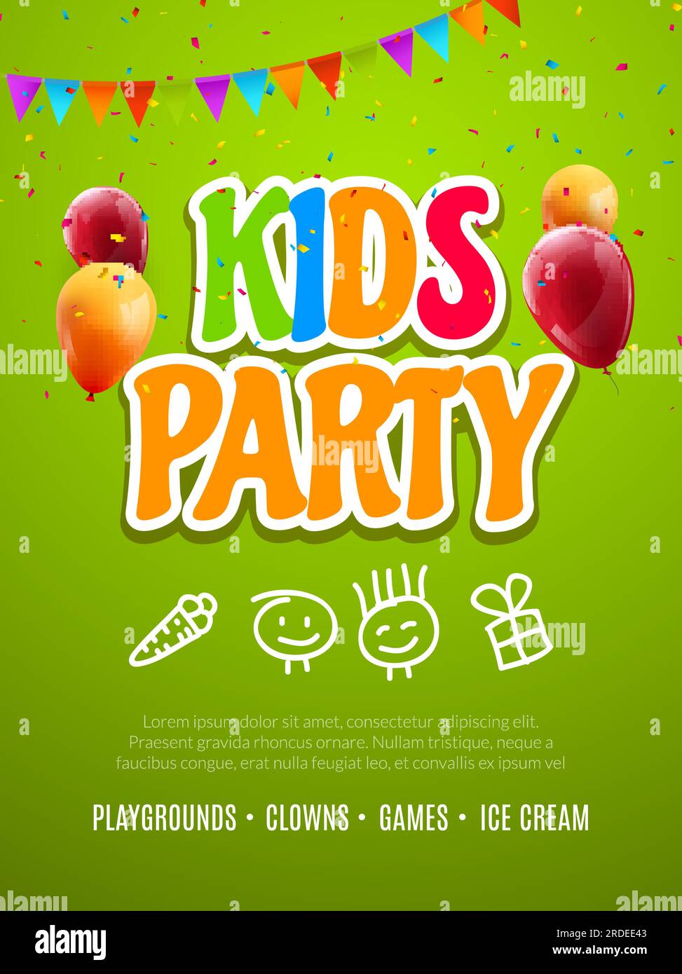 Kids Event Poster Template