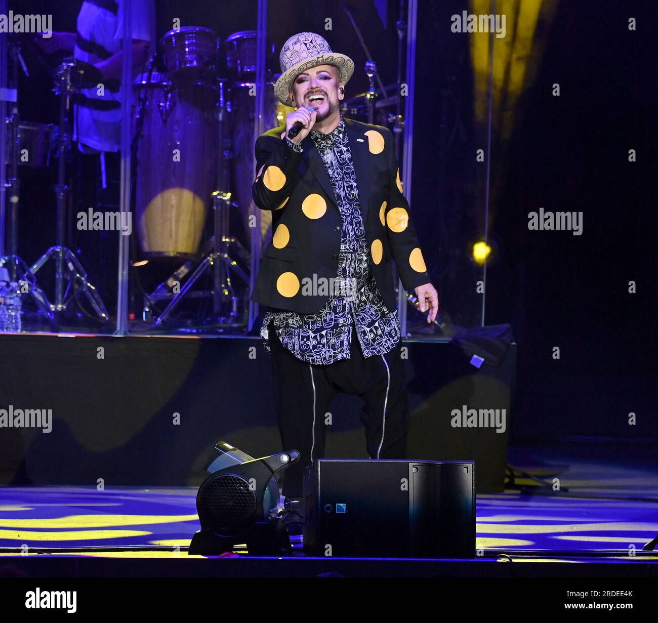 Nashville, USA. 20th July, 2023. Boy George in concert on ‘The Letting ...
