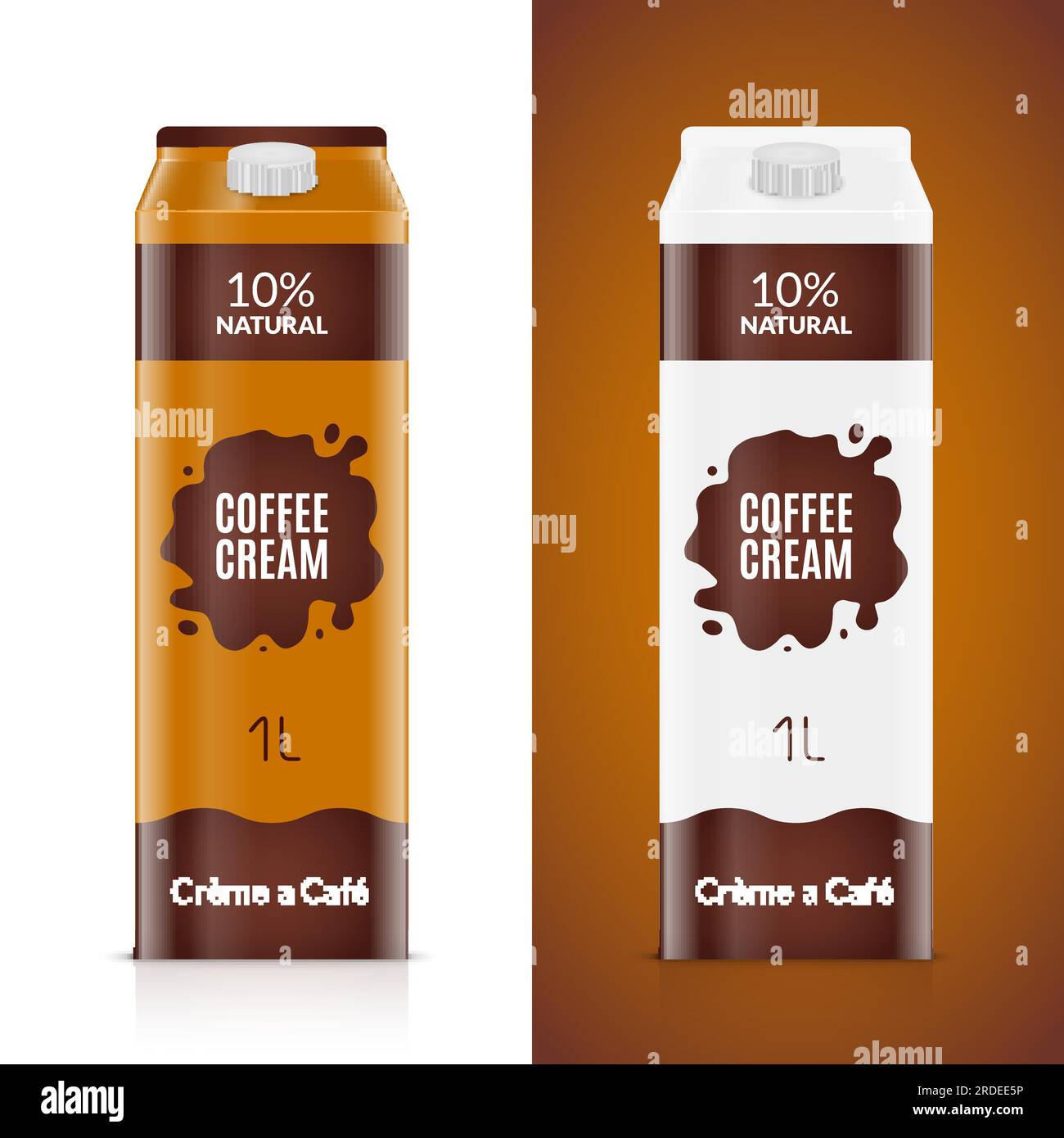 Instant coffee supermarket Stock Vector Images - Alamy