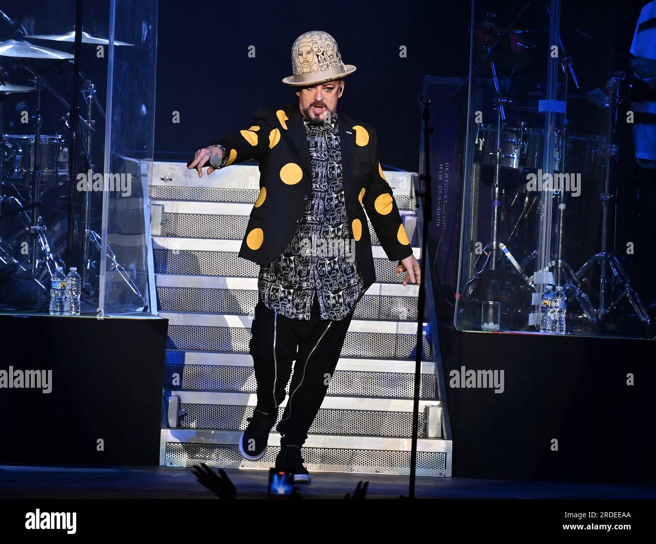 Nashville, USA. 20th July, 2023. Boy George in concert on ‘The Letting ...
