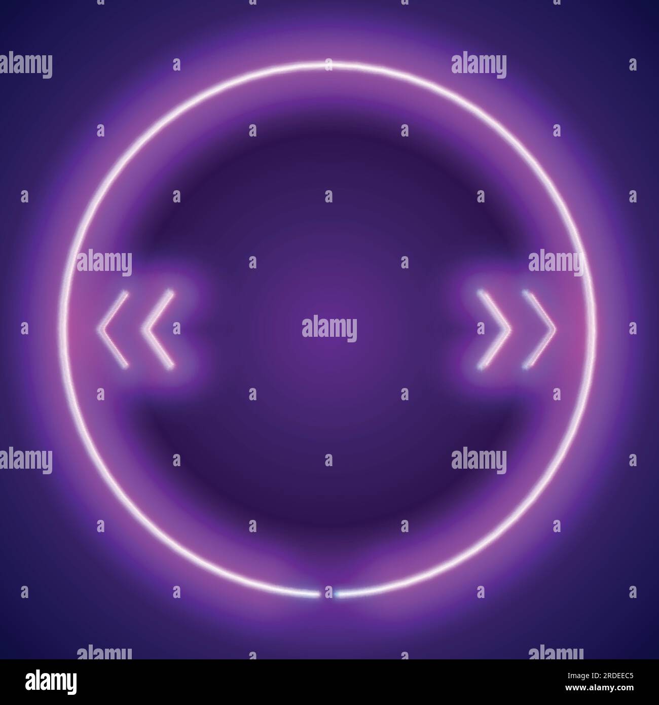 Retro neon glowing quote marks frame Stock Vector Image & Art - Alamy