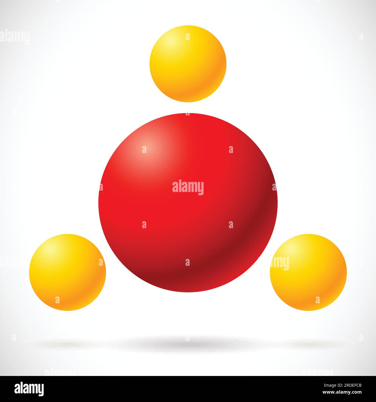 Infographics with group of flying balls Stock Vector Image & Art - Alamy