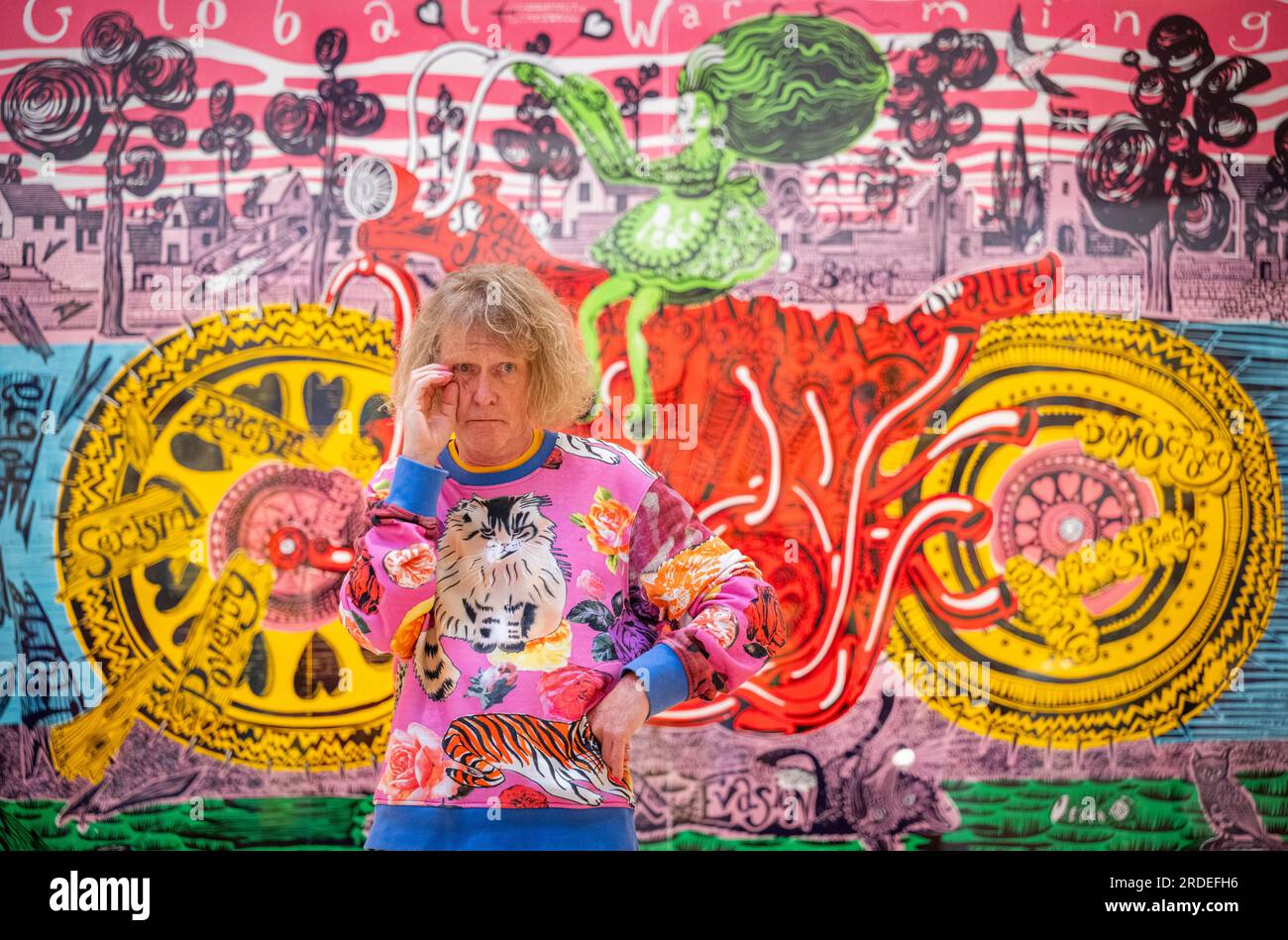 Royal Scottish Academy, National Galleries of, UK. 20th July, 2023 ...