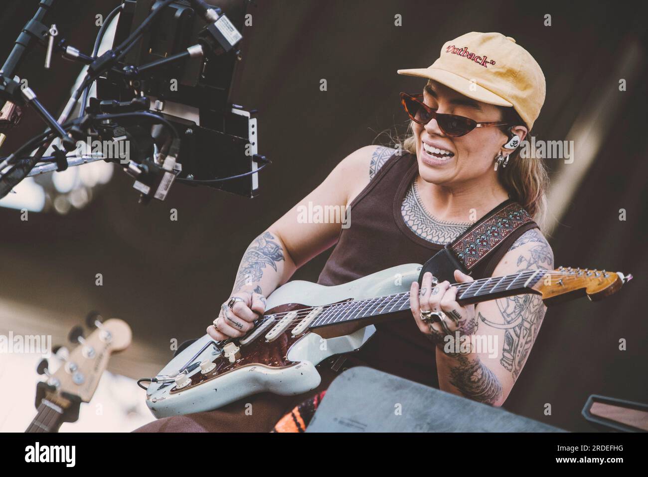 Madrid, Spain. 07th July, 2023. Australian singer-songwriter, multi ...