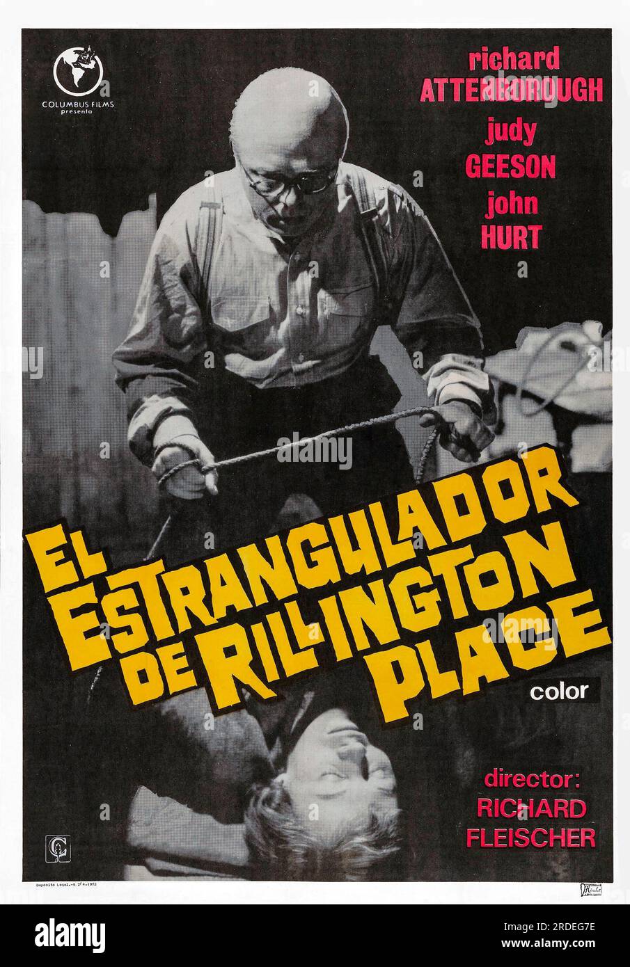 10 RILLINGTON PLACE (1971), directed by RICHARD FLEISCHER. Credit ...