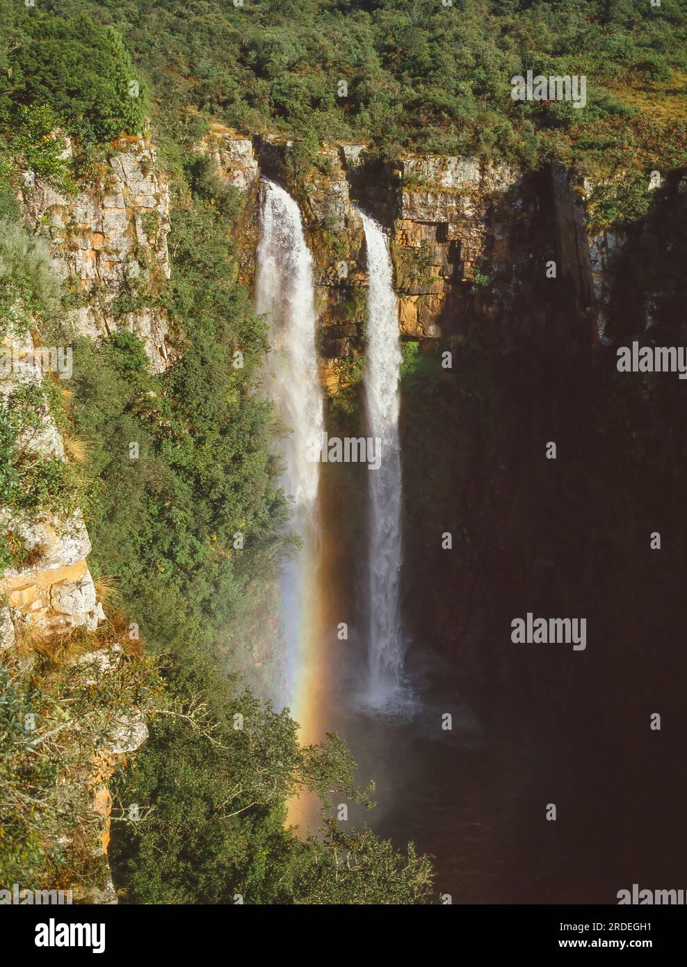 The Mac-Mac Falls are a 65-metre waterfall on the Mac-Mac River in the ...