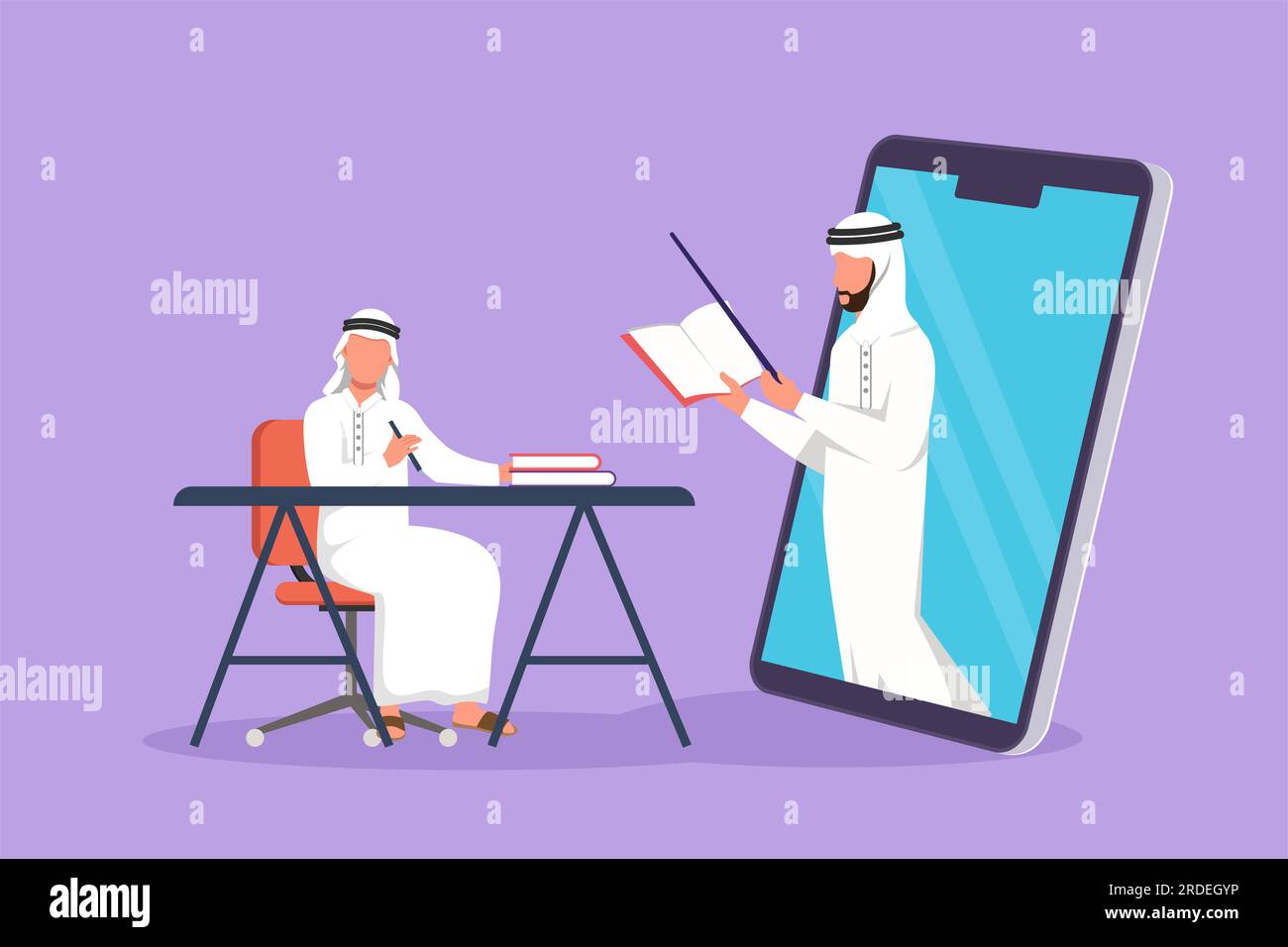 Arab Student Cartoon