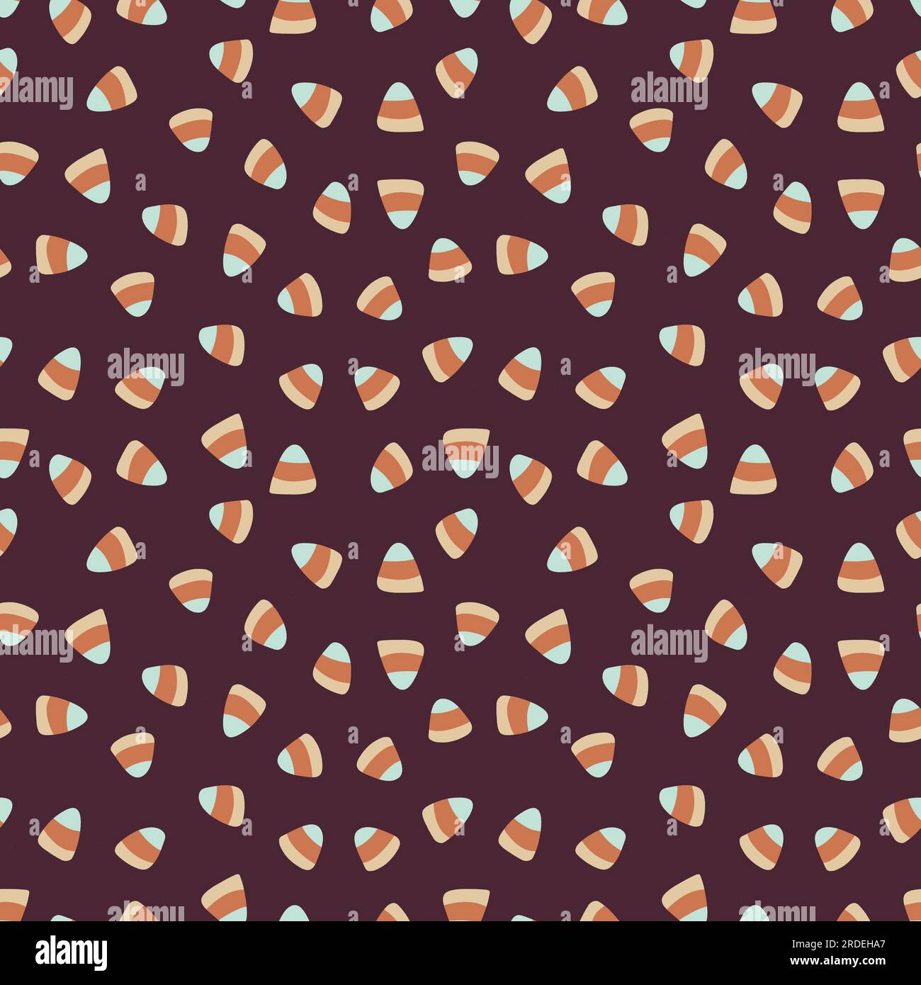 Halloween Colorful Candy Corn Pattern Stock Vector Image & Art - Alamy