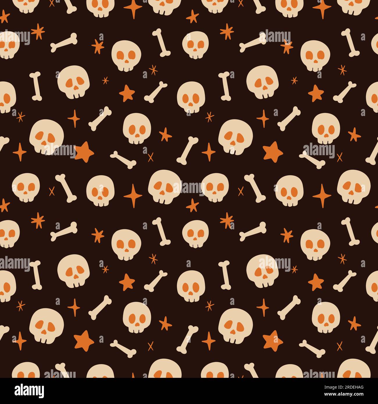 Bone halloween spooky skeleton Stock Vector Images - Alamy