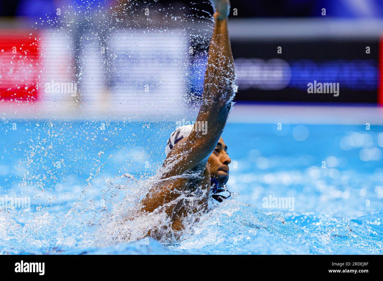 Fukuoka, Japan. 21st July, 2023. FUKUOKA, JAPAN - JULY 21: Max Irving ...