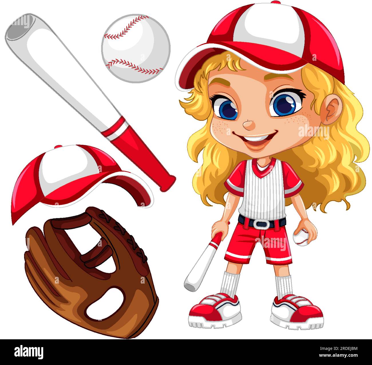 Cute Baseball Bat Clip Art