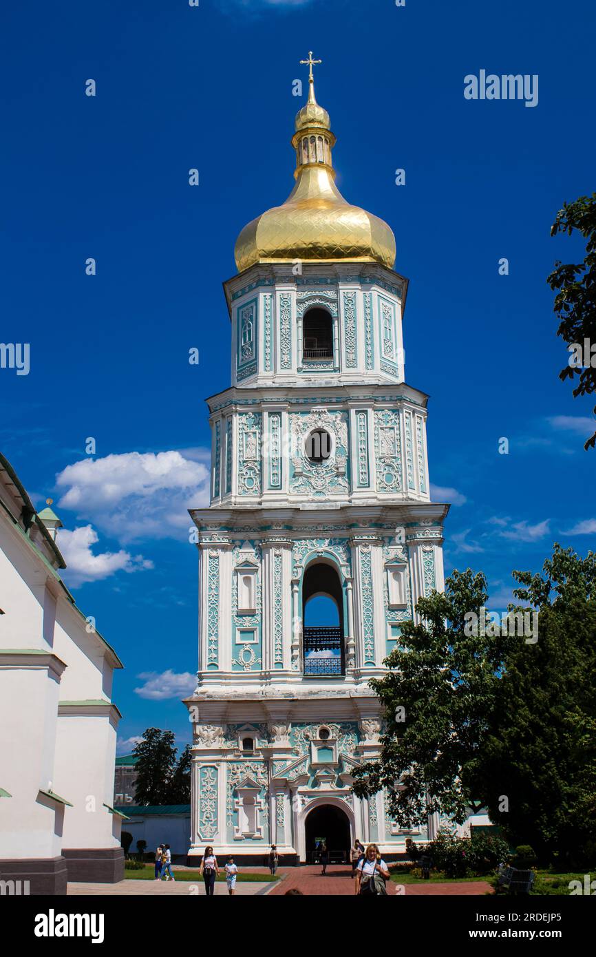 Saint Sophia Cathedral in Kyiv, an architectural monument of Kievan Rus ...