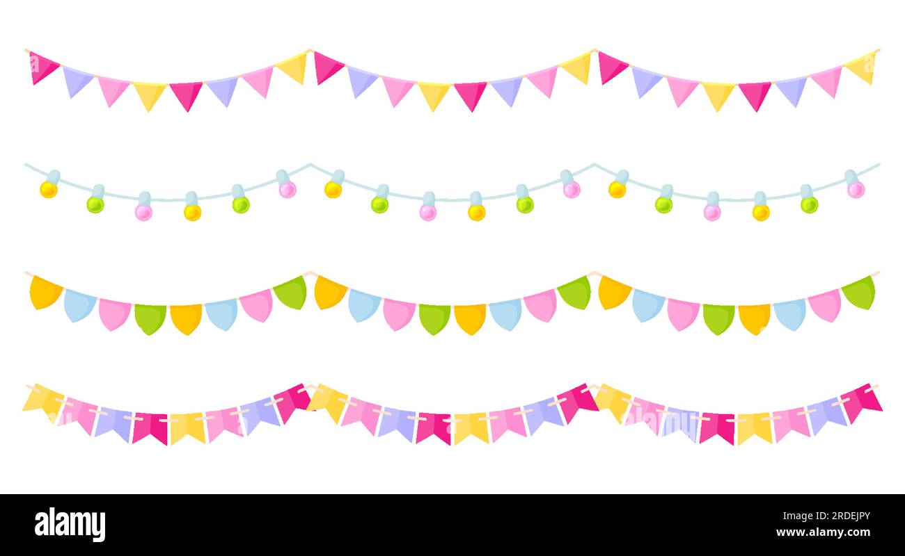 Carnival bunting hi-res stock photography and images - Alamy
