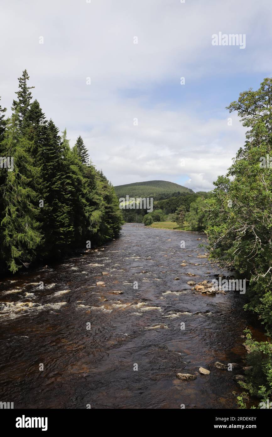 River Dee near Balmoral Scotland July 2023 Stock Photo - Alamy