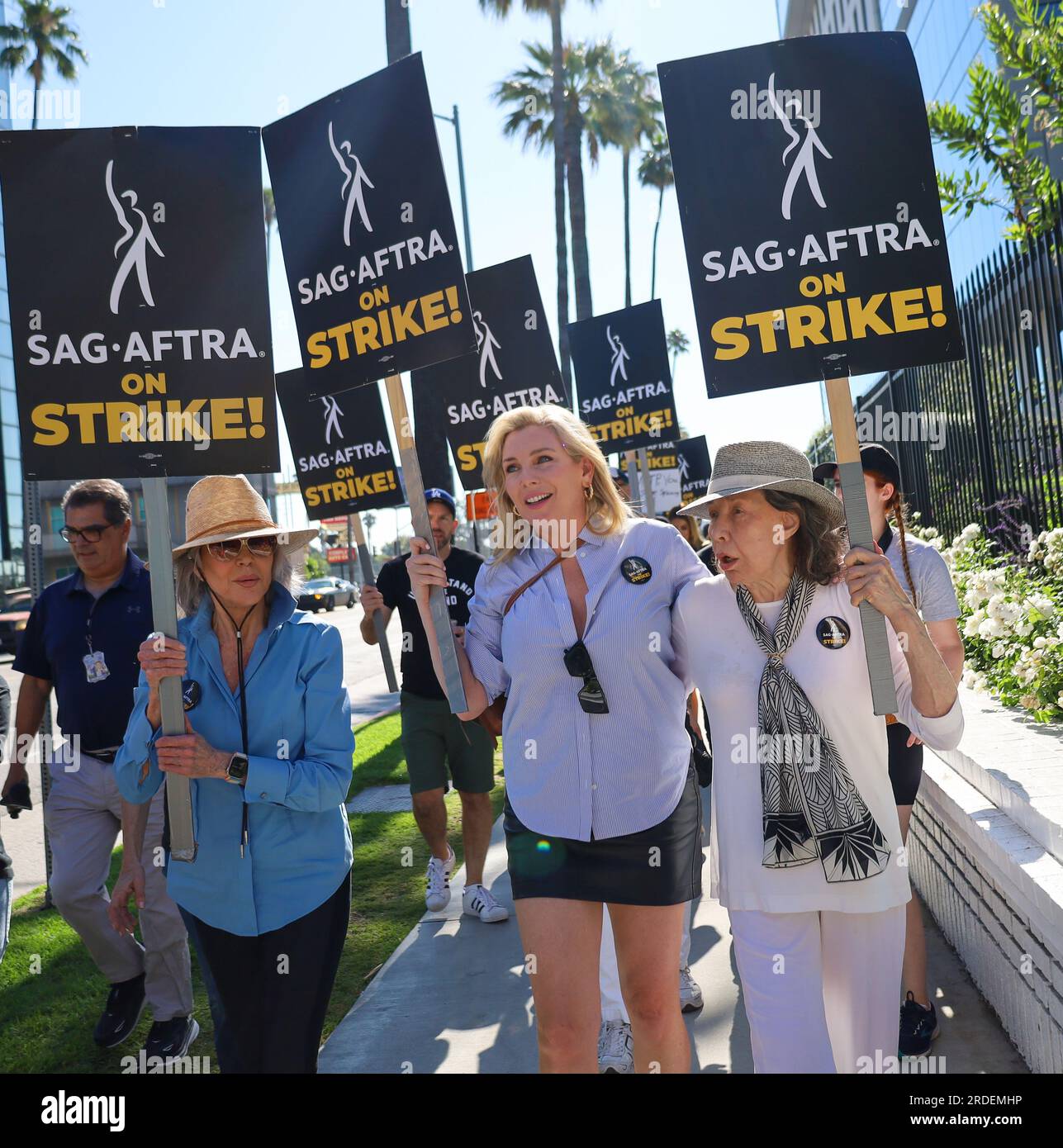 Hollywood, California, U.S.A. 20th July, 2023. Jane Fonda, Lily Tomlin ...