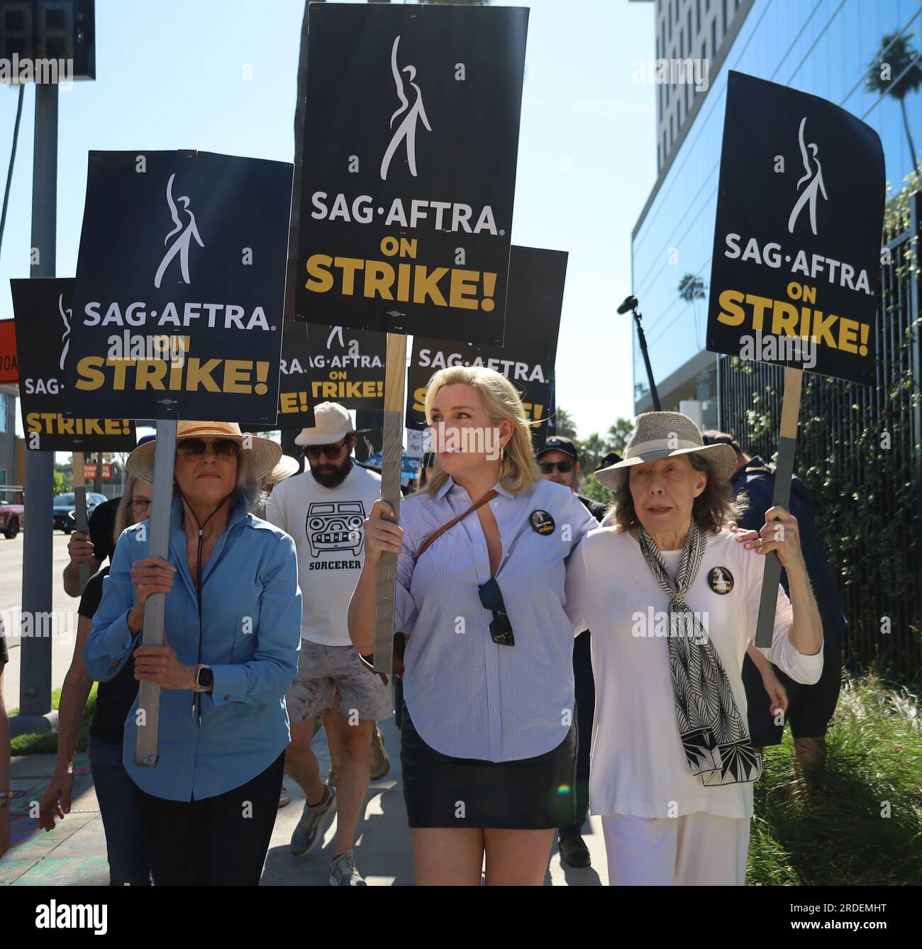 Hollywood, California, U.S.A. 20th July, 2023. Jane Fonda, Lily Tomlin ...