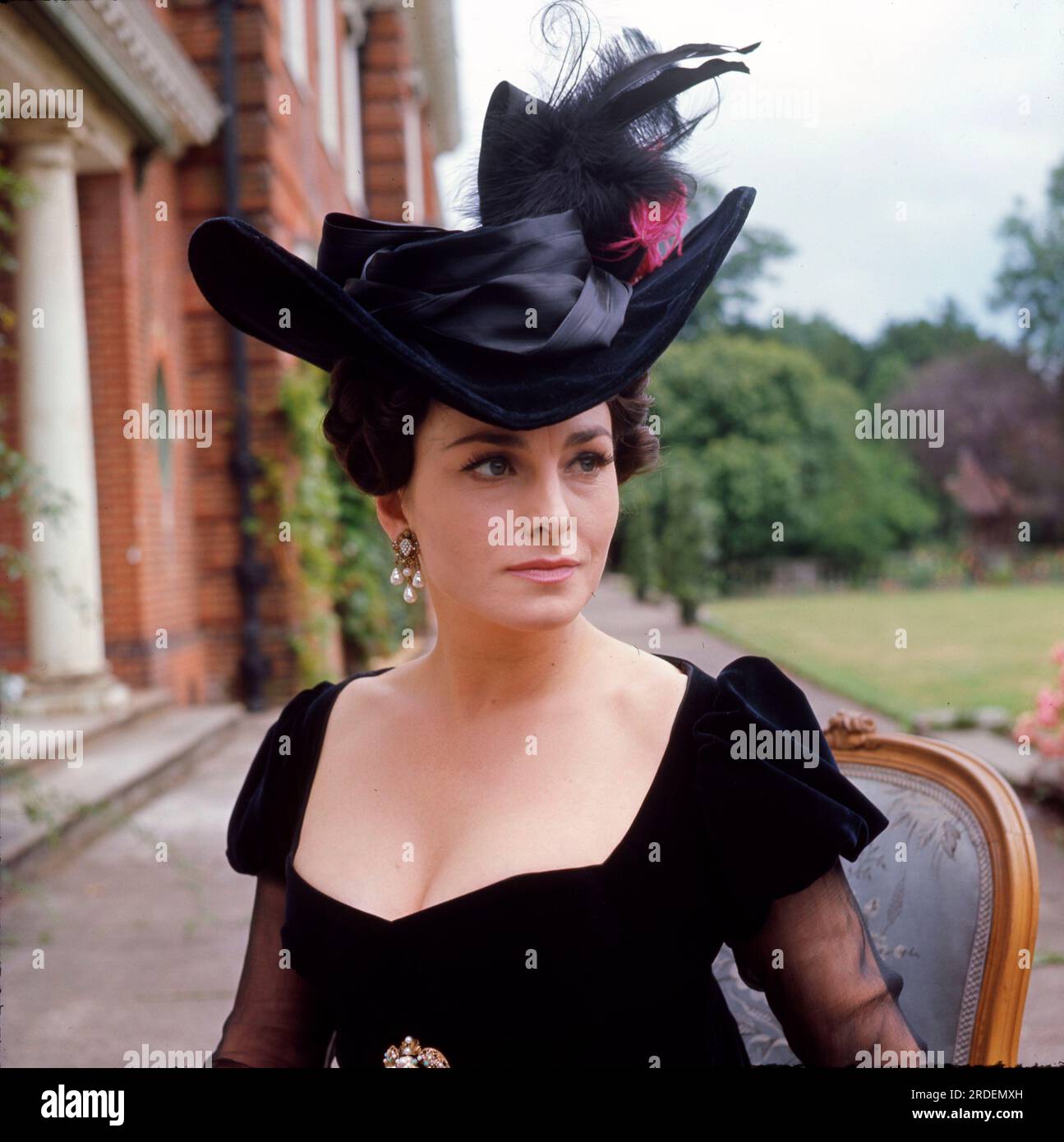 BARBARA JEFFORD in LUST FOR A VAMPIRE (1971), directed by JIMMY ...