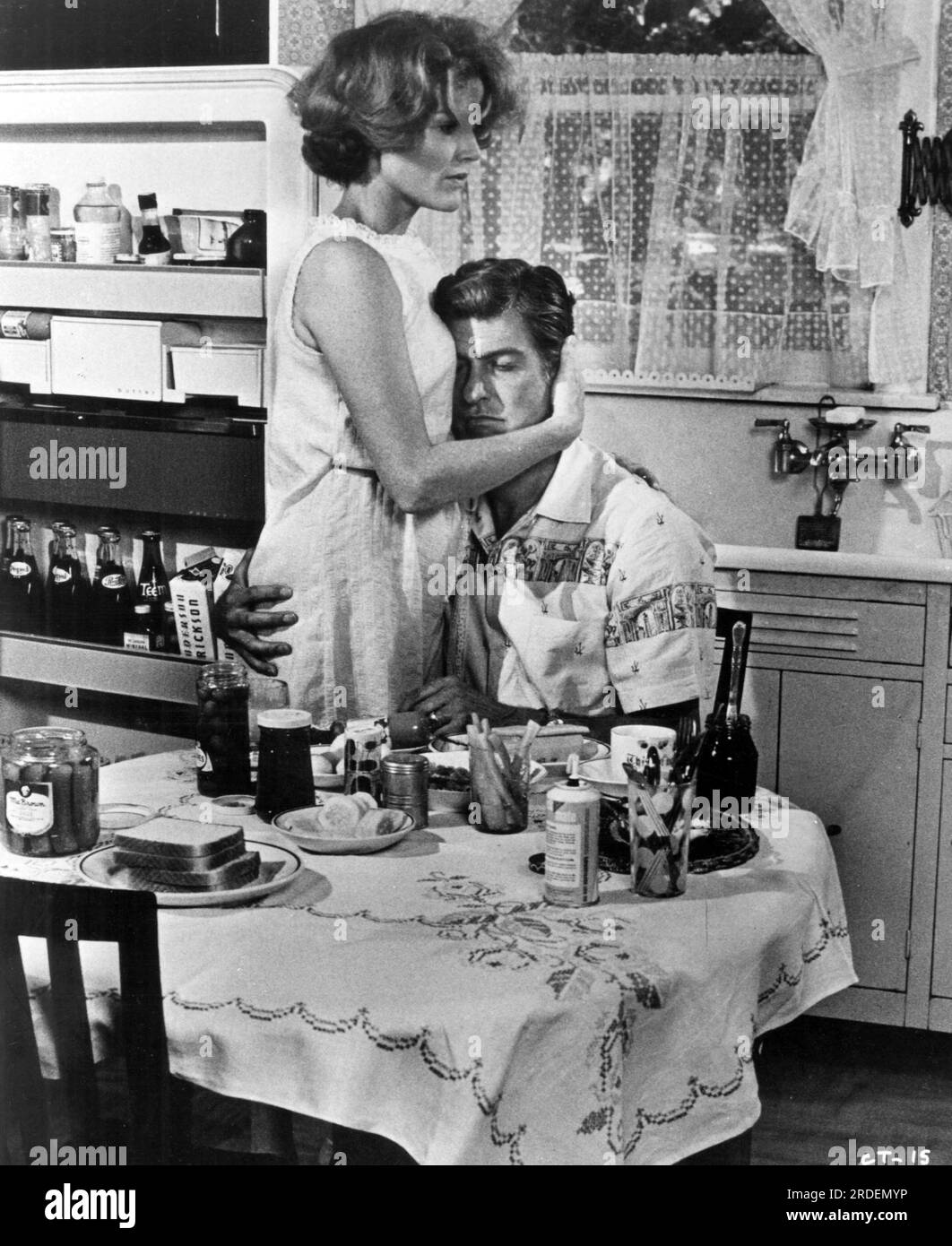 DICK VAN DYKE and PIPPA SCOTT in COLD TURKEY (1971), directed by NORMAN ...