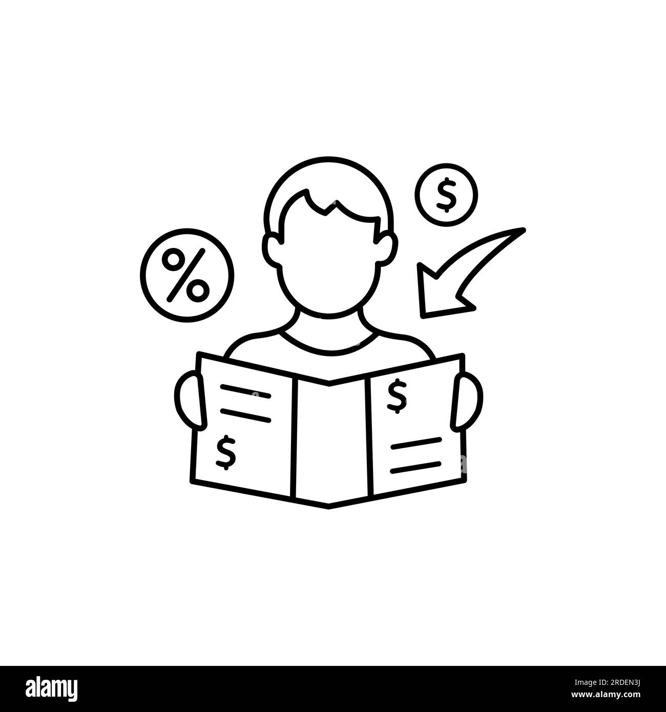 Cash book Stock Vector Images - Alamy