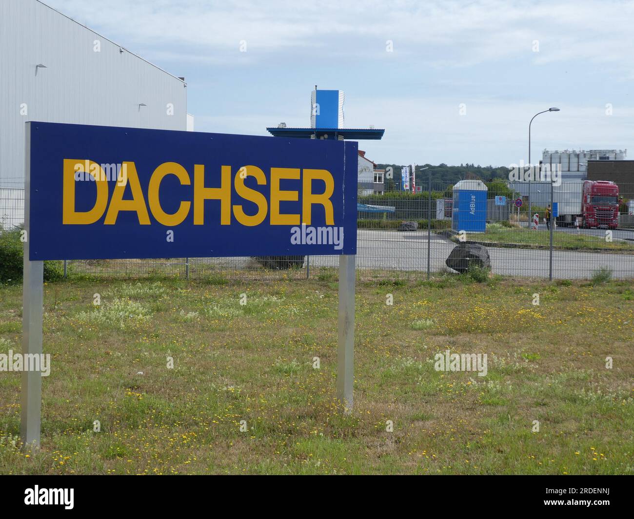 Weilerswist, Germany. 18th July, 2023. Logo, lettering of the German ...