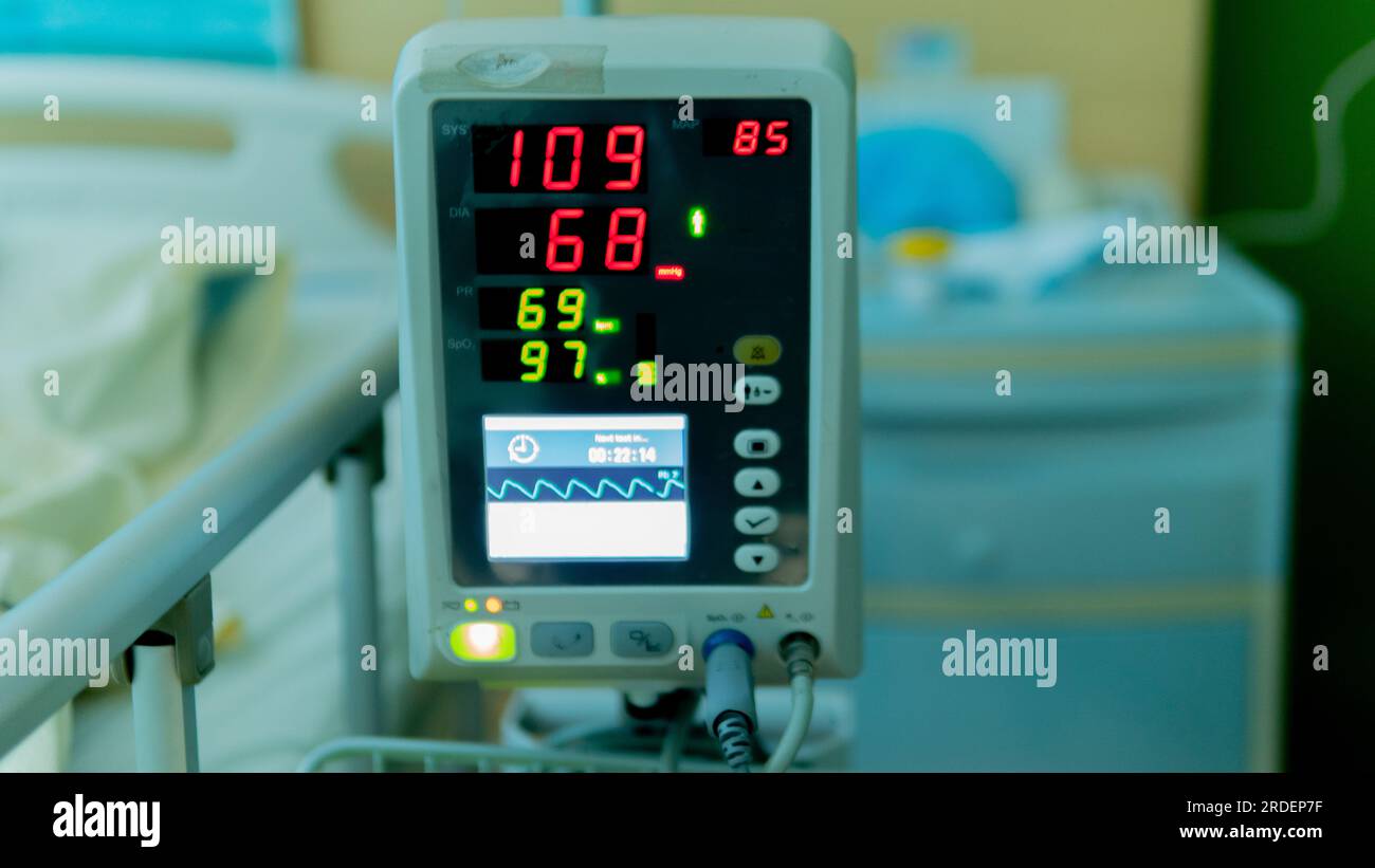 Blood Pressure checker to check the blood pressure of a high blood ...
