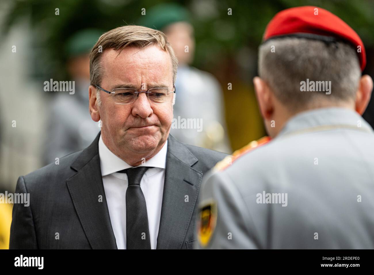 Berlin, Germany. 20th July, 2023. Boris Pistorius (SPD), Federal ...