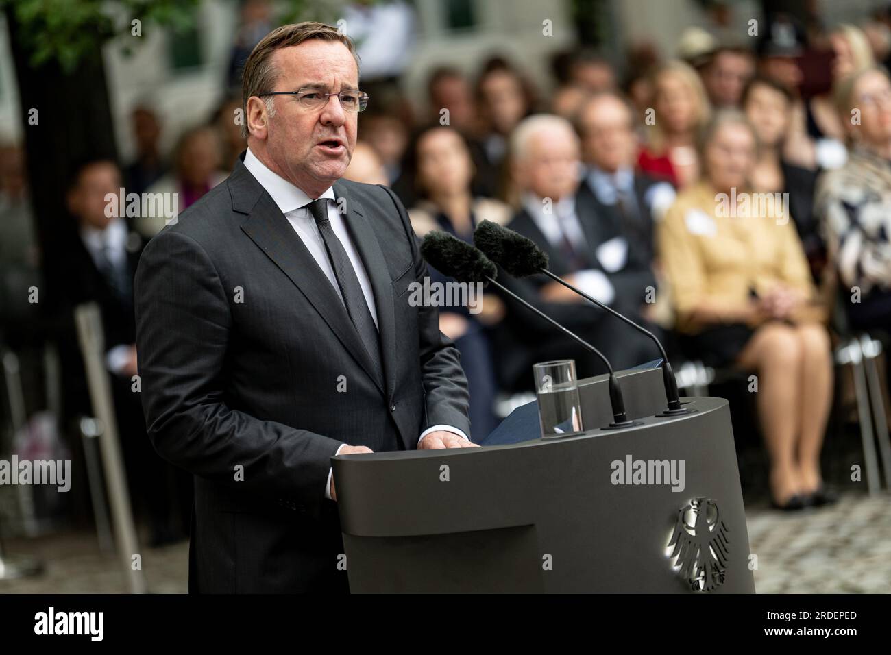 Berlin, Germany. 20th July, 2023. Boris Pistorius (SPD), Federal ...