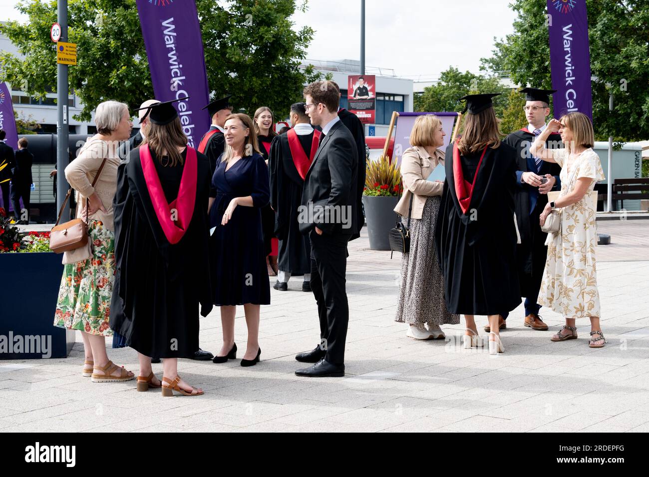 University of Warwick Graduation Day Stock Photo - Alamy