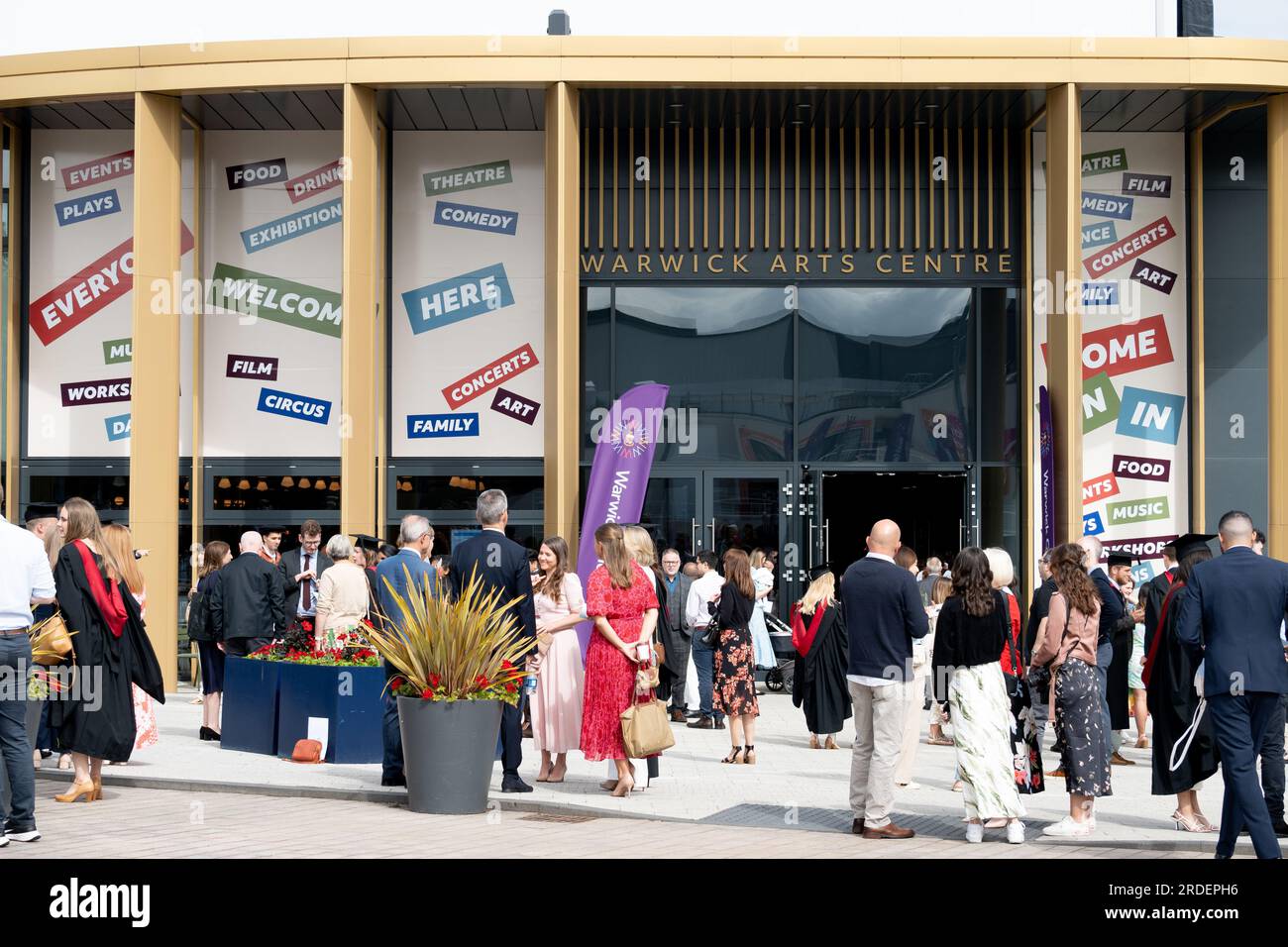 University of Warwick Graduation Day Stock Photo - Alamy