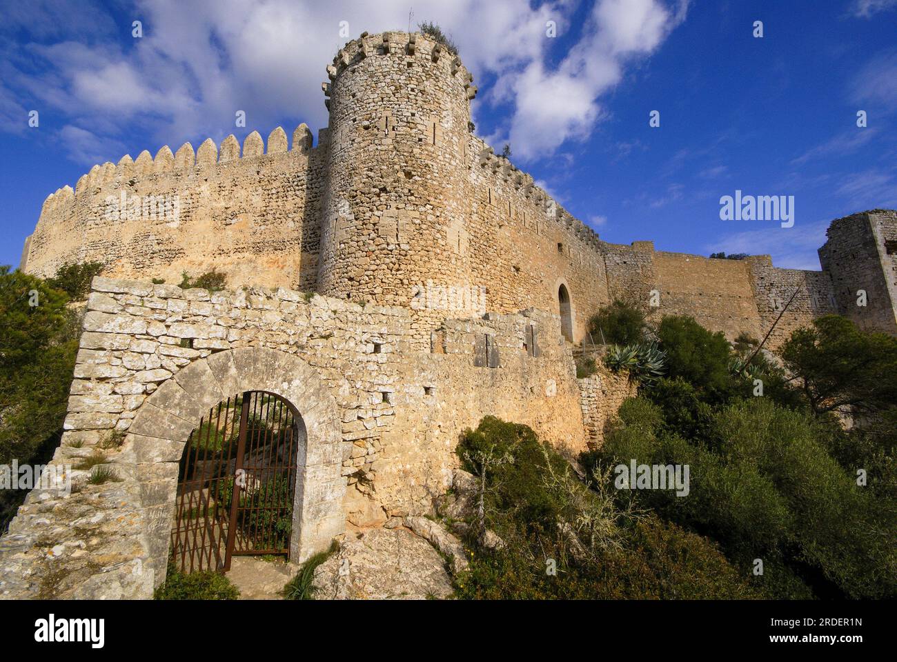 Santueri castle in mallorca hi-res stock photography and images - Alamy