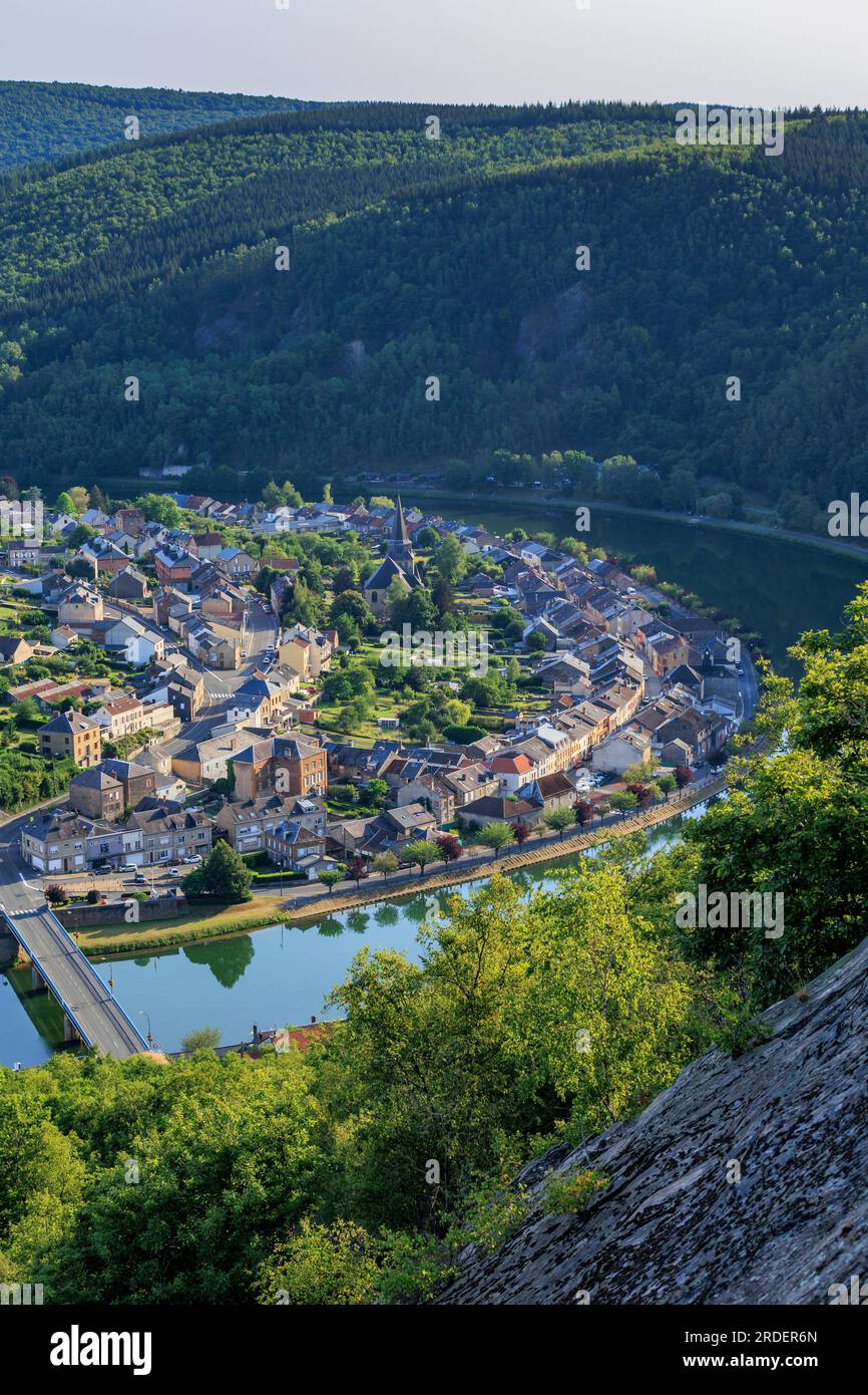 Over looking Montherme River Meuse Charleville-Mezieres Ardennes Grande ...