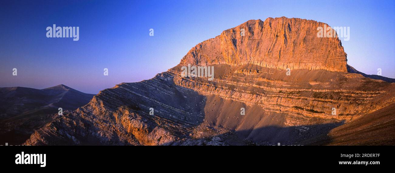 Mount Olympus, top Stefani (2911m.). Mount Olympus National Park ...
