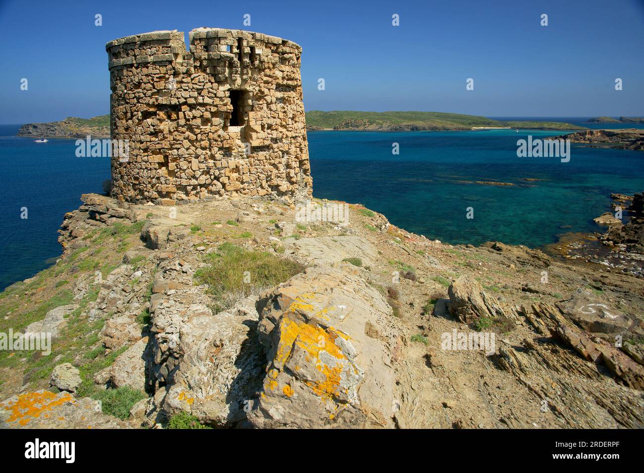 Cala tamarells menorca hi-res stock photography and images - Alamy