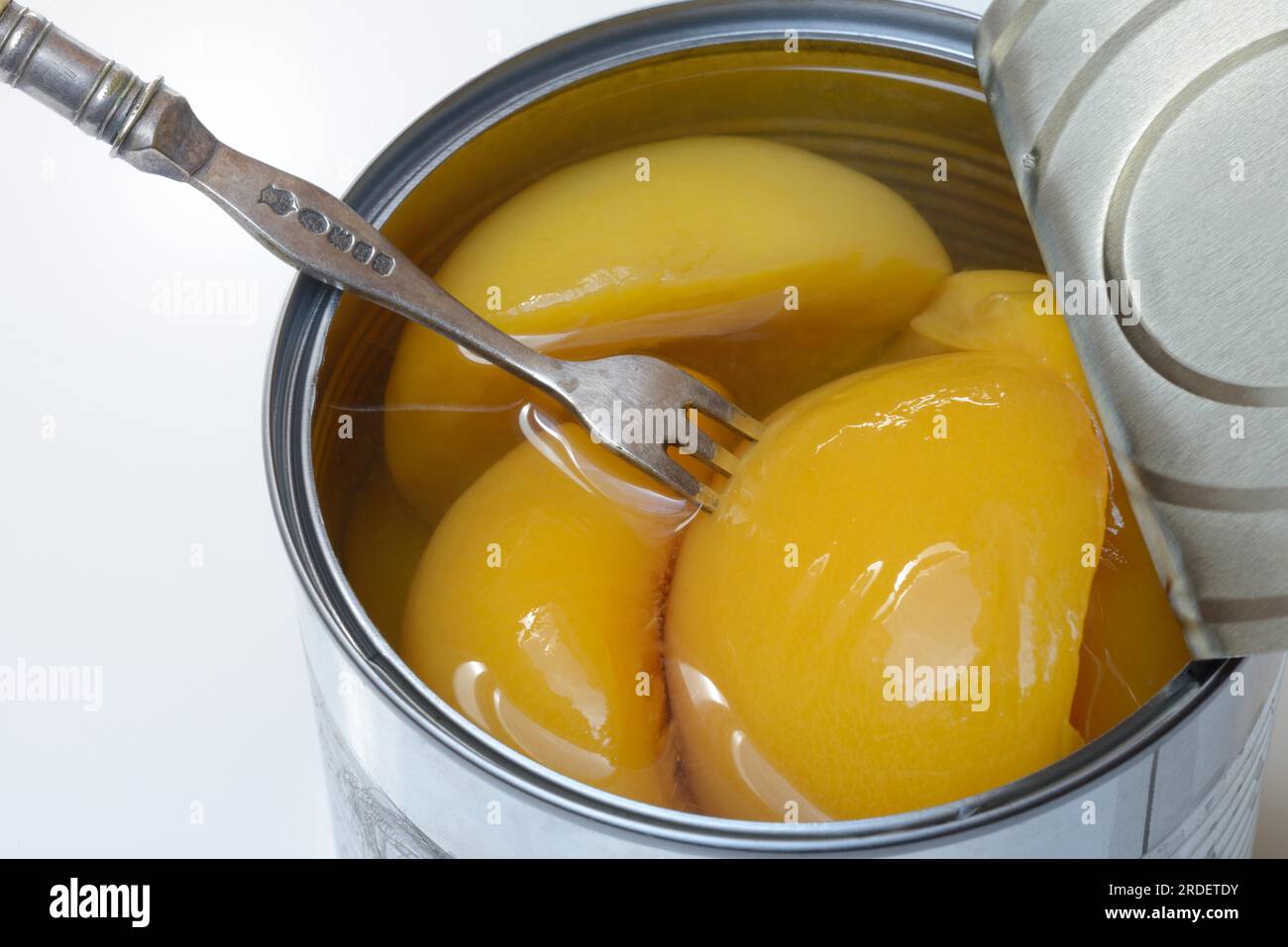 Peach preserved hi-res stock photography and images - Alamy