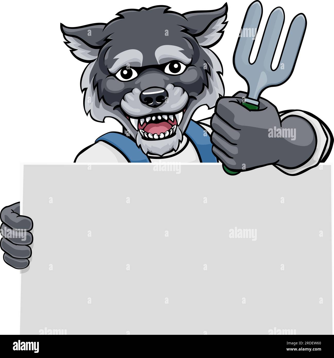Wolf cartoon Cut Out Stock Images & Pictures - Alamy