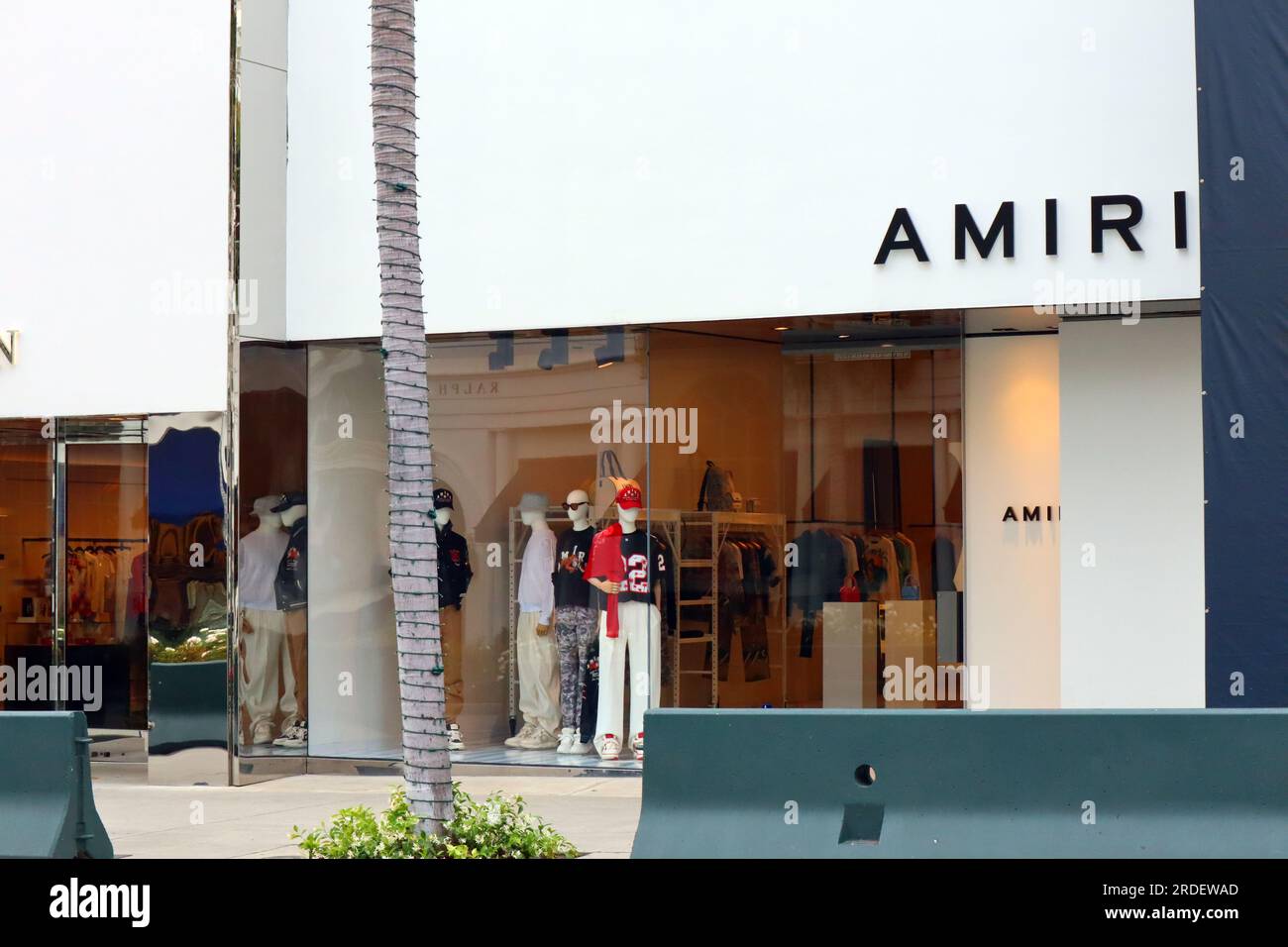 Beverly Hills, California: AMIRI fashion store on Rodeo Drive, Beverly ...