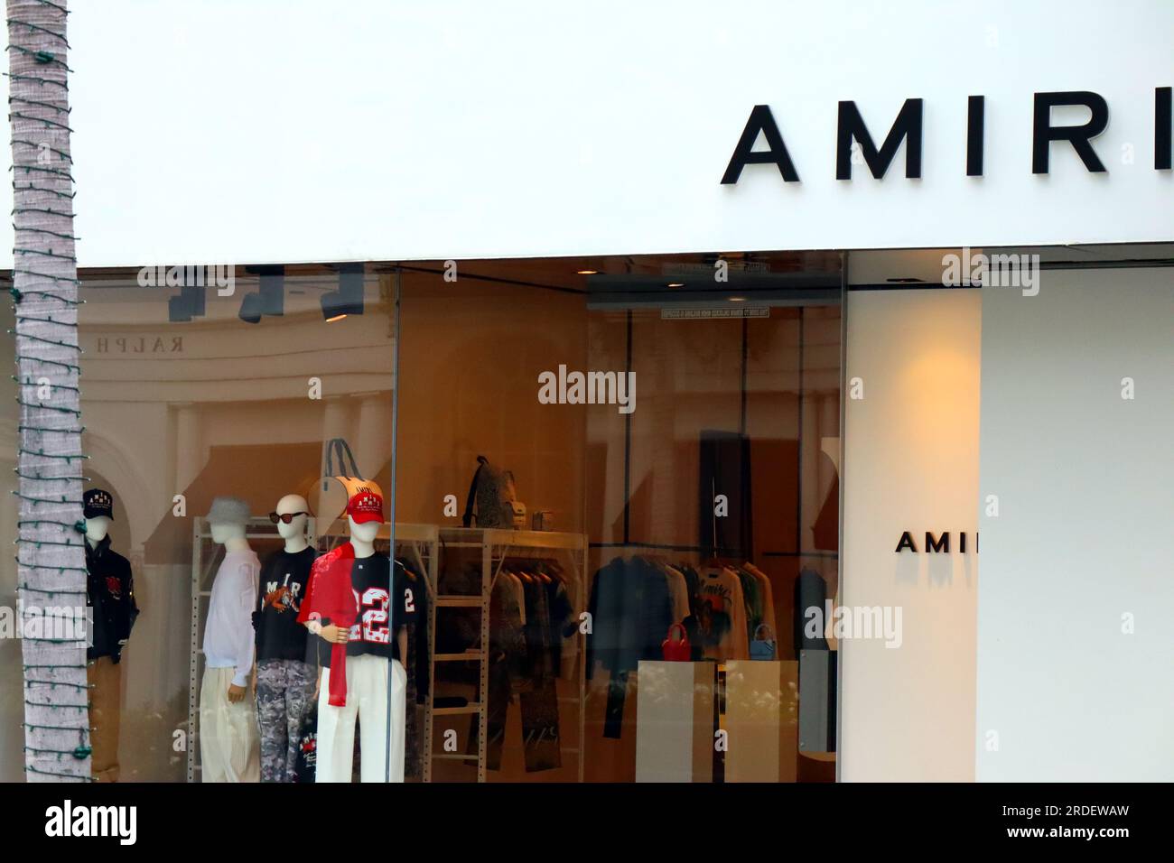 Amiri designer label hi-res stock photography and images - Alamy