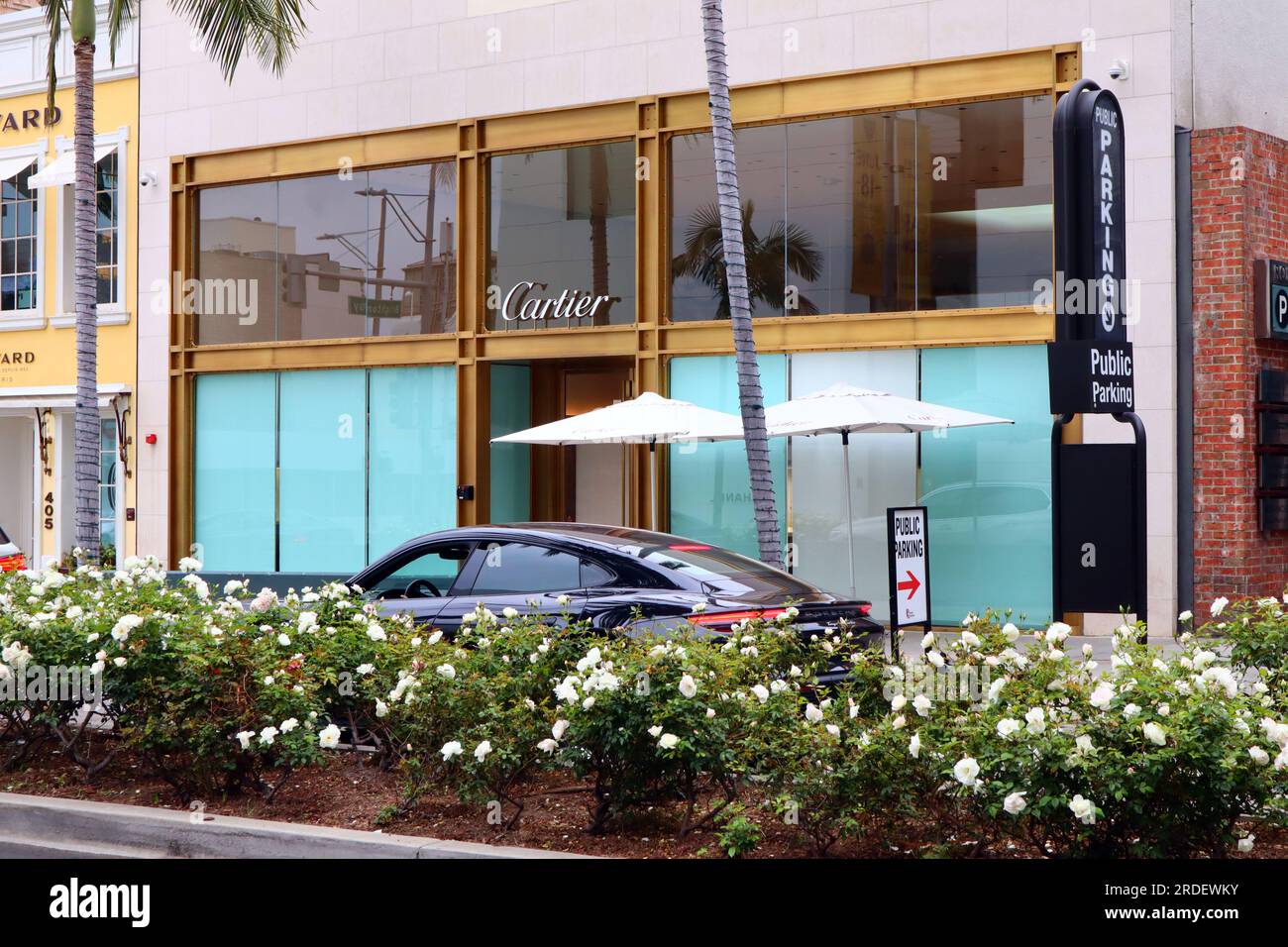 Beverly Hills, California: CARTIER fashion store on Rodeo Drive ...
