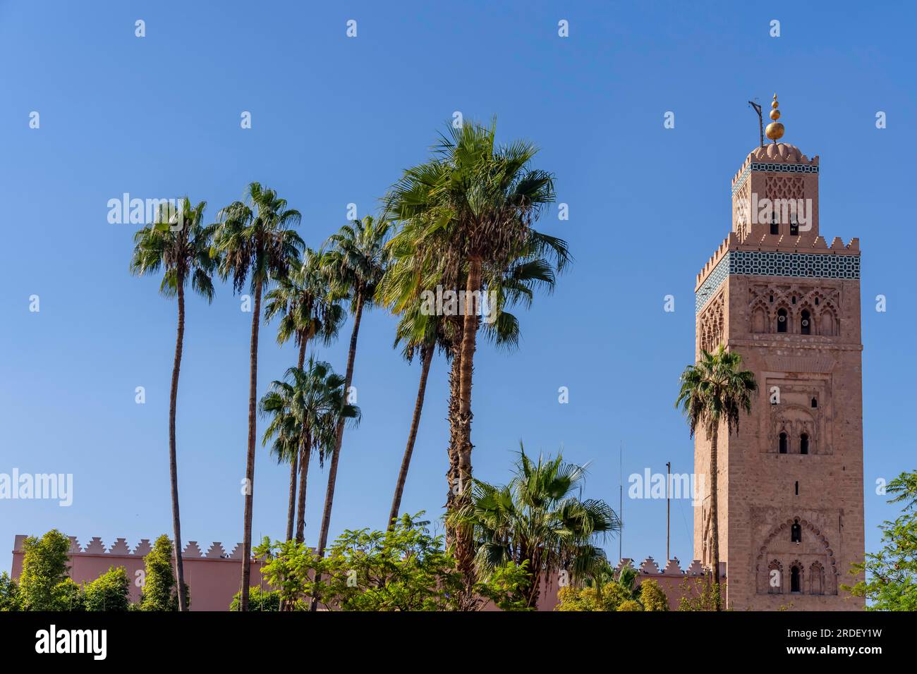 The Kutubiyya Mosque is the largest mosque in Marrakesh, Morocco ...