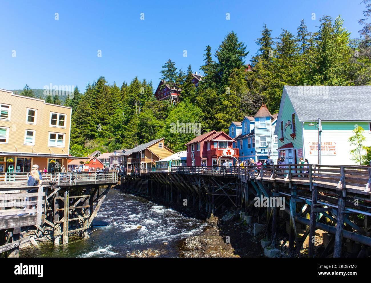 Alaska ketchikan buildings hi-res stock photography and images - Alamy