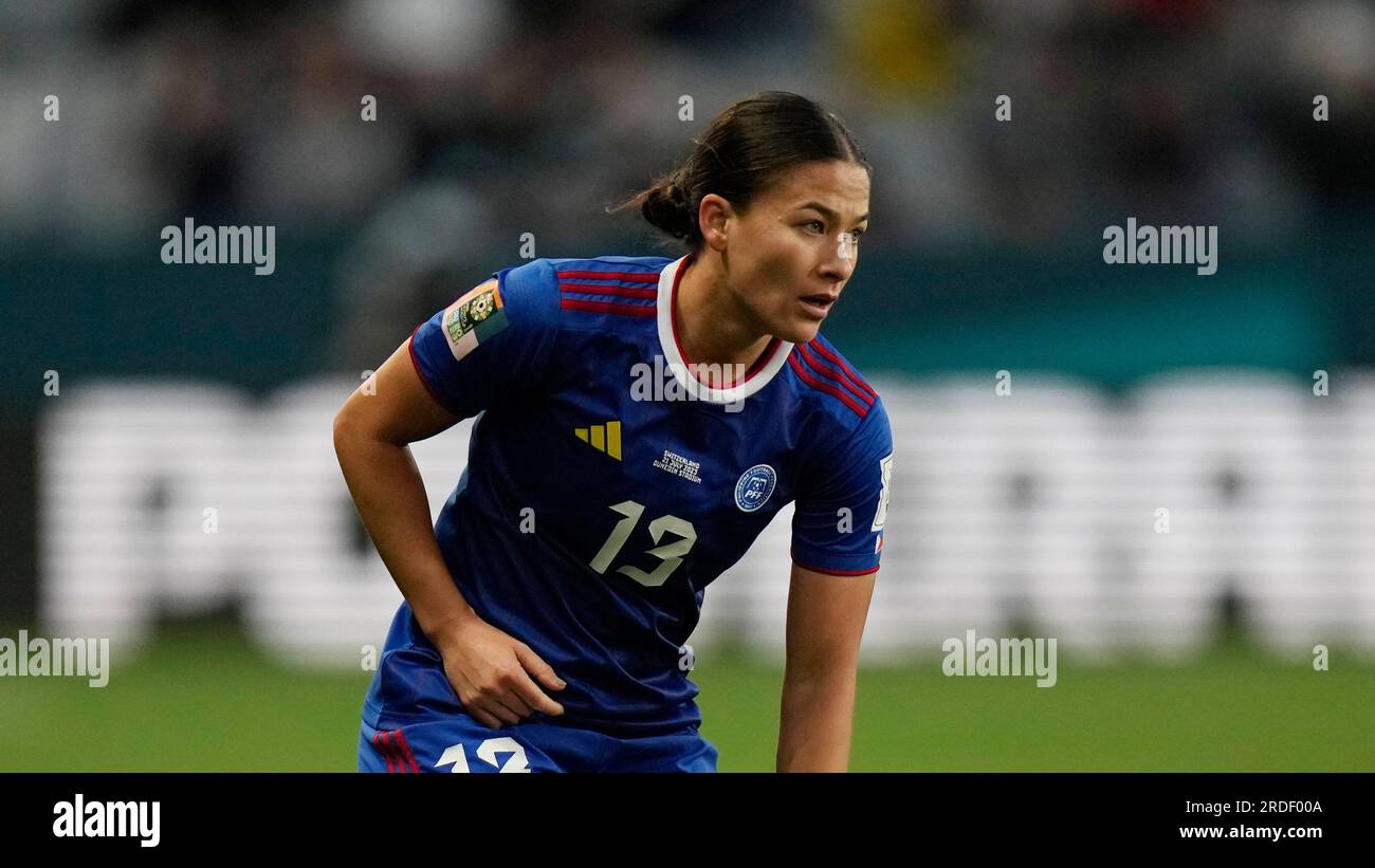 Philippines' Angela Beard in action during the Women's World Cup Group ...