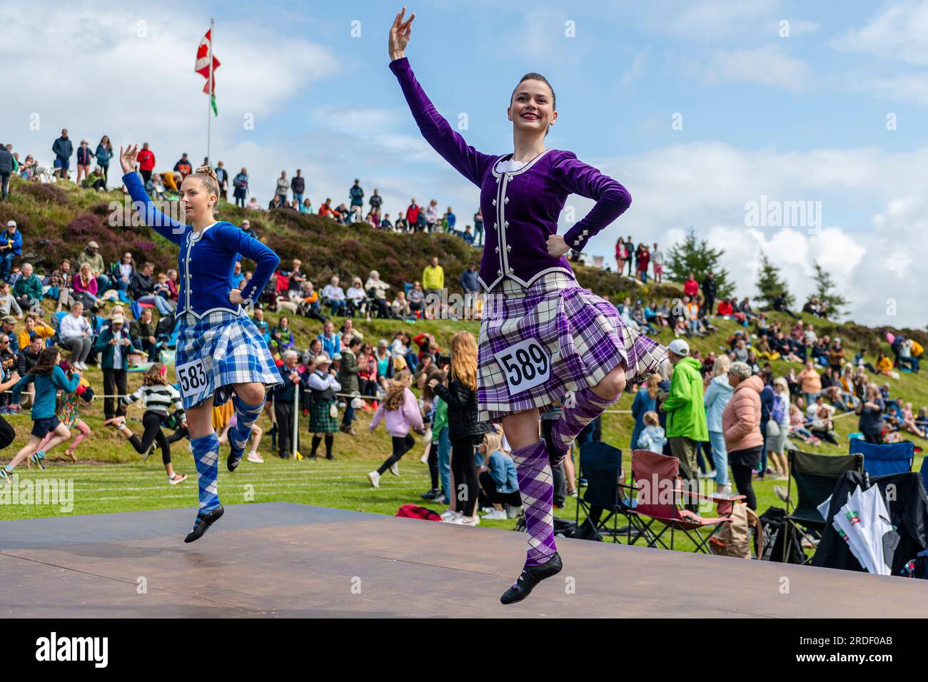 Scenes from Scottish town Tobermoray, the Inner Hebridean island hosts ...