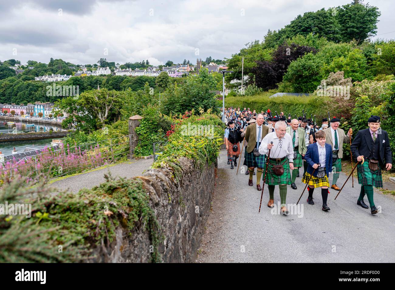 Hereditary chieftain the Hon. Sir Lachlan Maclean of Duart and Morvern ...