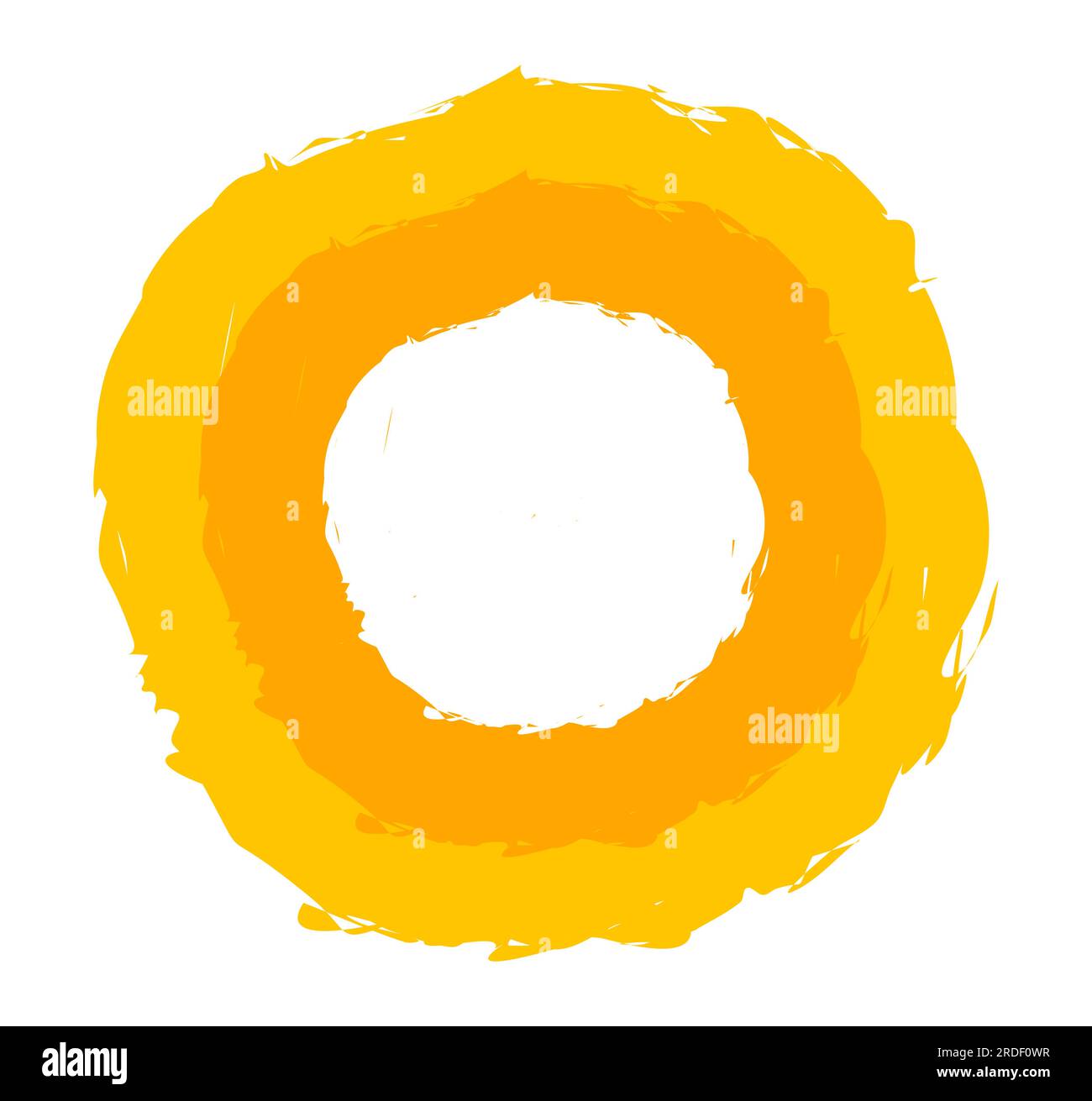 Summer sun border background. Vector illustration Stock Vector Image ...