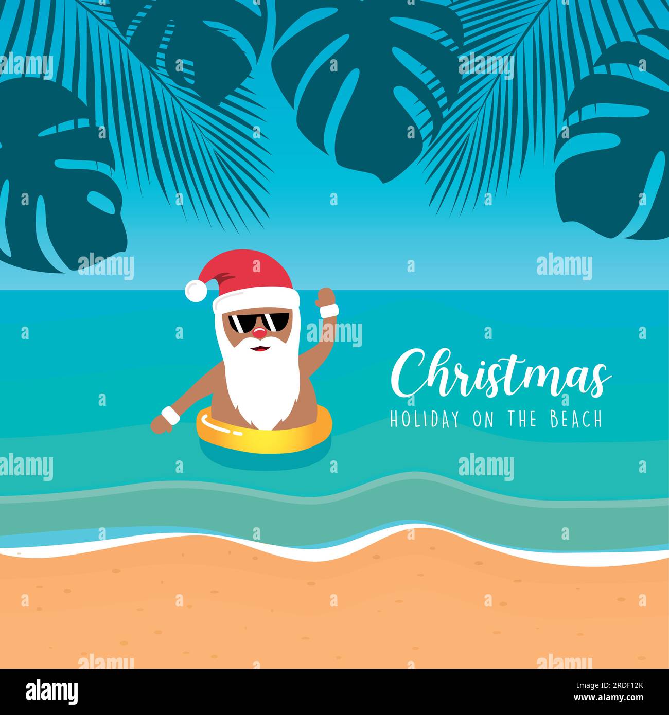 Christmas float Stock Vector Images - Alamy