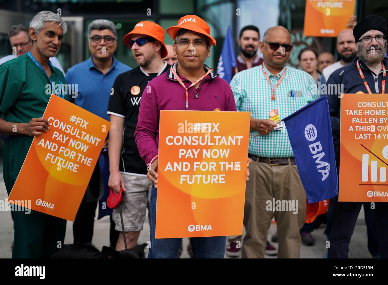 Medical consultant members of the British Medical Association (BMA) on ...