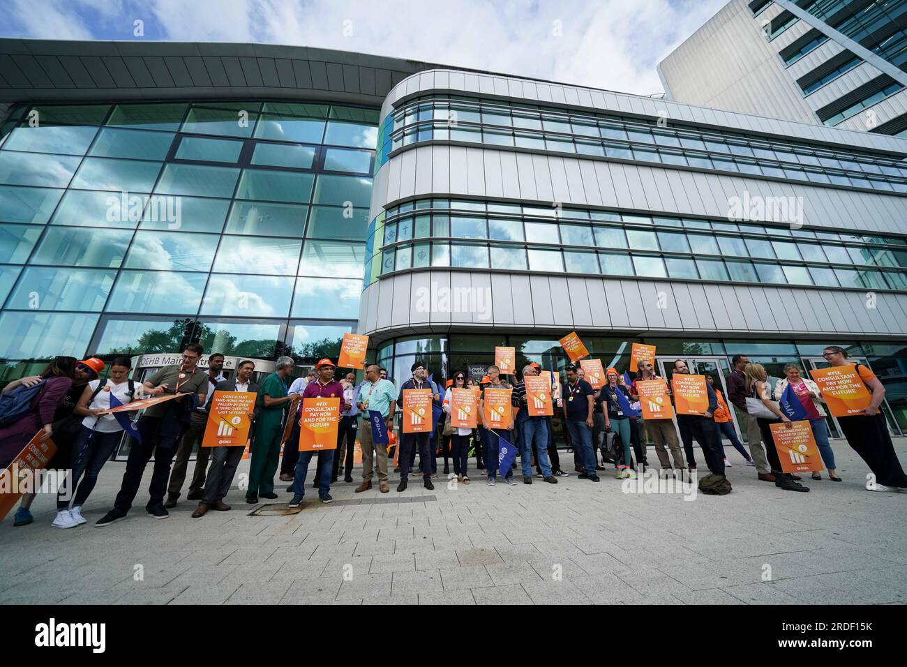 Medical consultant members of the British Medical Association (BMA) on ...